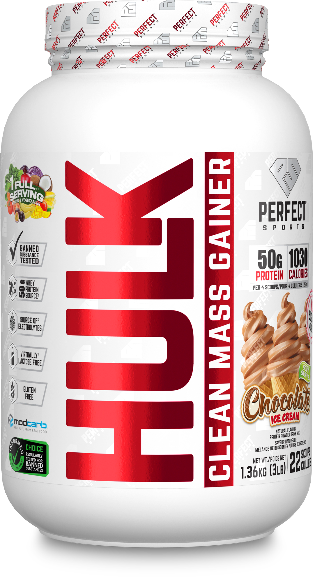 Perfect Sports HULK Clean Mass Gainer | Eldr